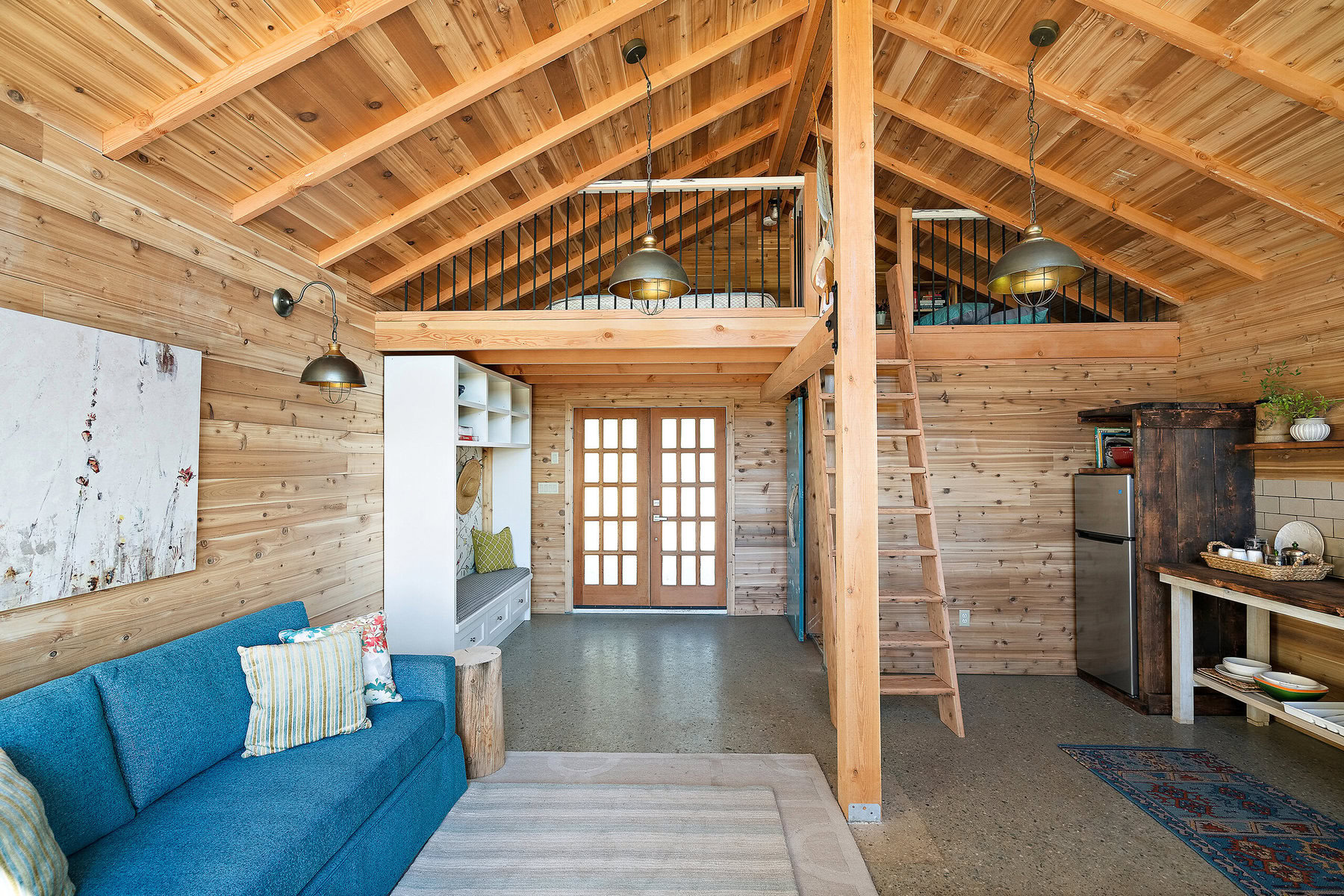 Rustic Cottage Design in Vancouver Island | Space Harmony